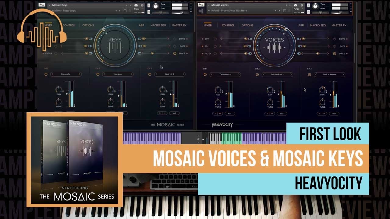 First Look: Mosaic Voices and Mosaic Keys by Heavyocity - YouTube