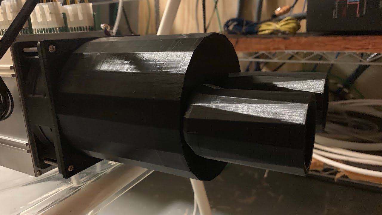 ASIC Miner silencer shroud muffler - Antminer Silencer sound suppressor ...