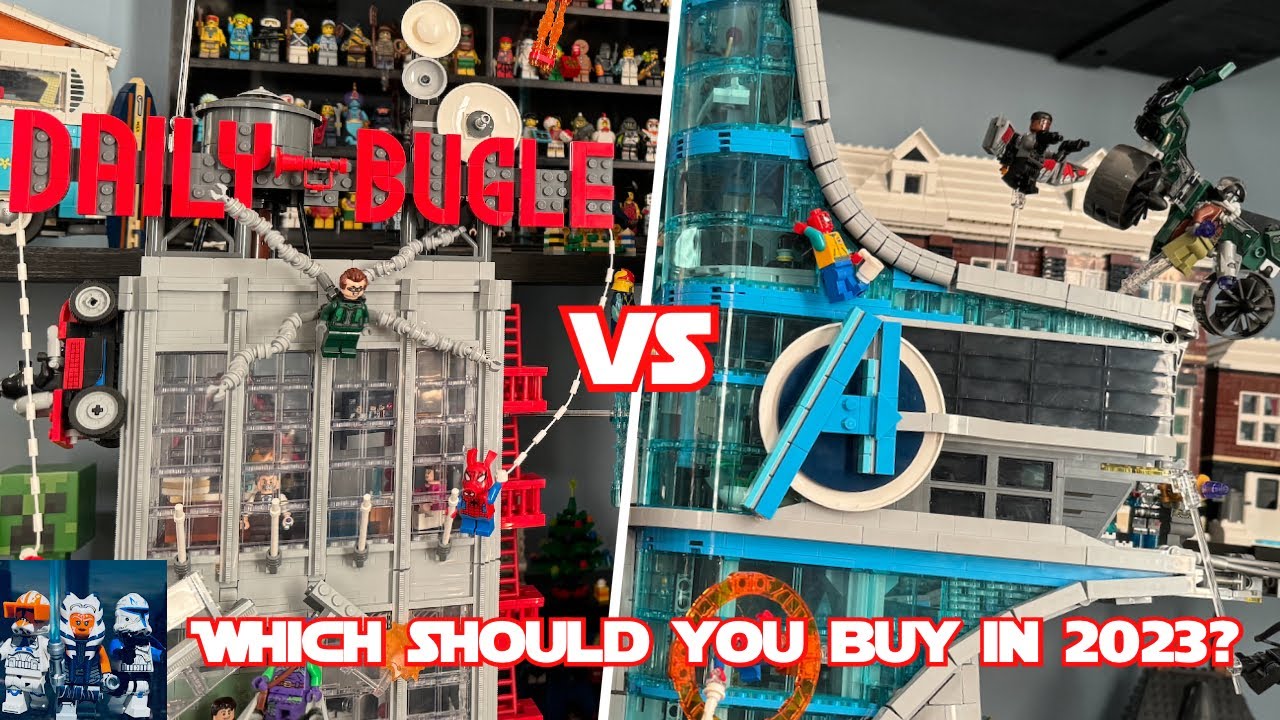 LEGO Daily Bugle VS Avengers Tower! Which should you buy in 2023 ...