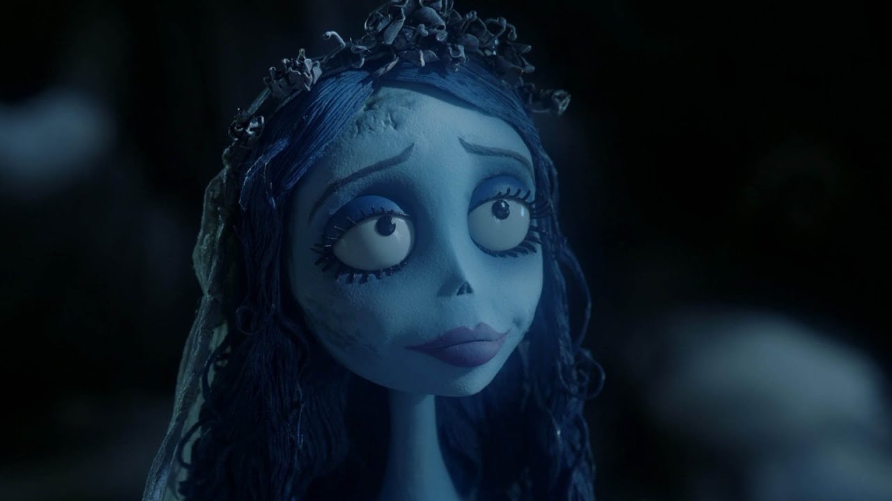 Corpse Bride animation | Famous cartoon character: Emily - YouTube