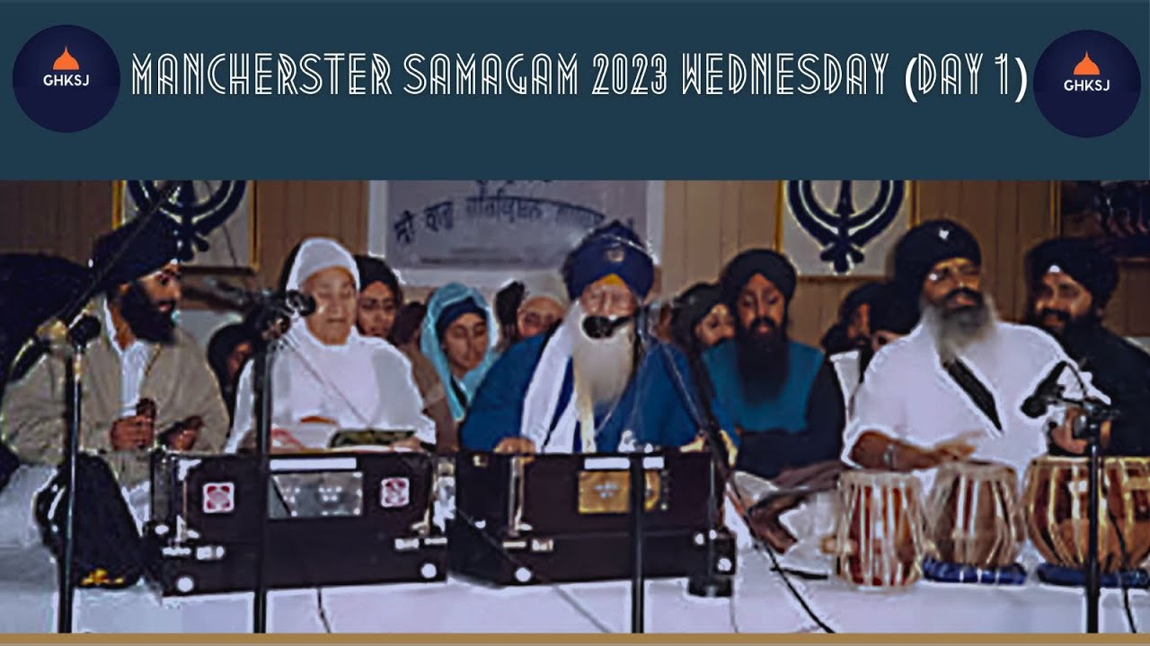 Manchester Samagam 2023 Wednesday | Gurudwara Guru Harkrishan Sahib ...