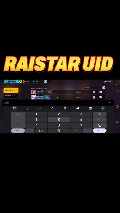 RAISTAR UID|@RaiStar|#shorts#freefire#youtubeshorts#viral - YouTube