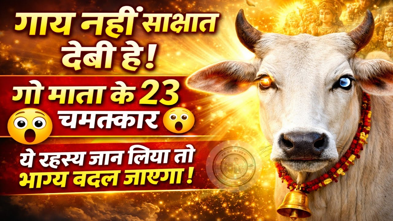 गौ माता से जुड़ी 23 चमत्कारी और अद्भुत बातें | Gai Mata Ke Chamatkar ...