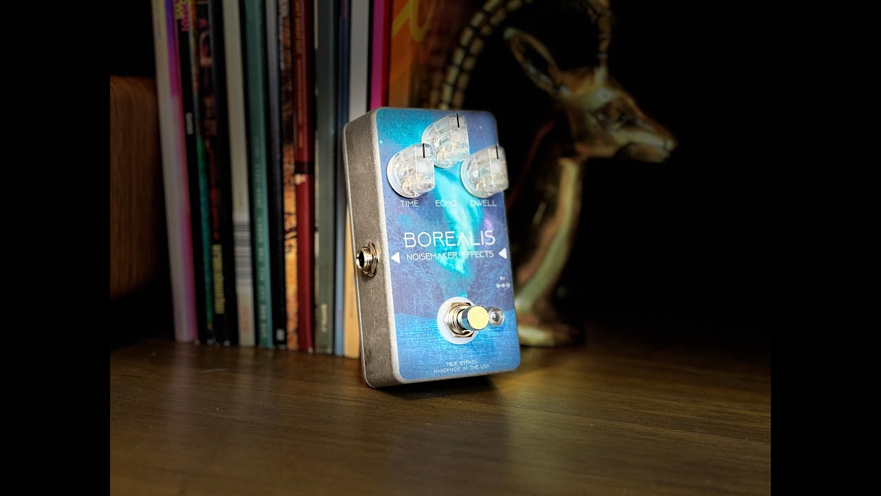 Noisemaker Effects Borealis Echo/Delay Effect Pedal Demo - YouTube