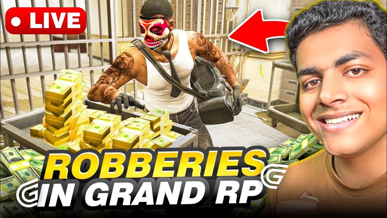Robberies, Events & More Fun In Grand RP | Assassin En3 | Lazy Assassin ...