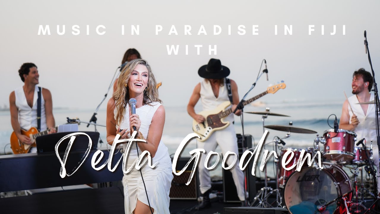 Delta Goodrem’s Private Beach Party in Fiji: March 2025 - YouTube