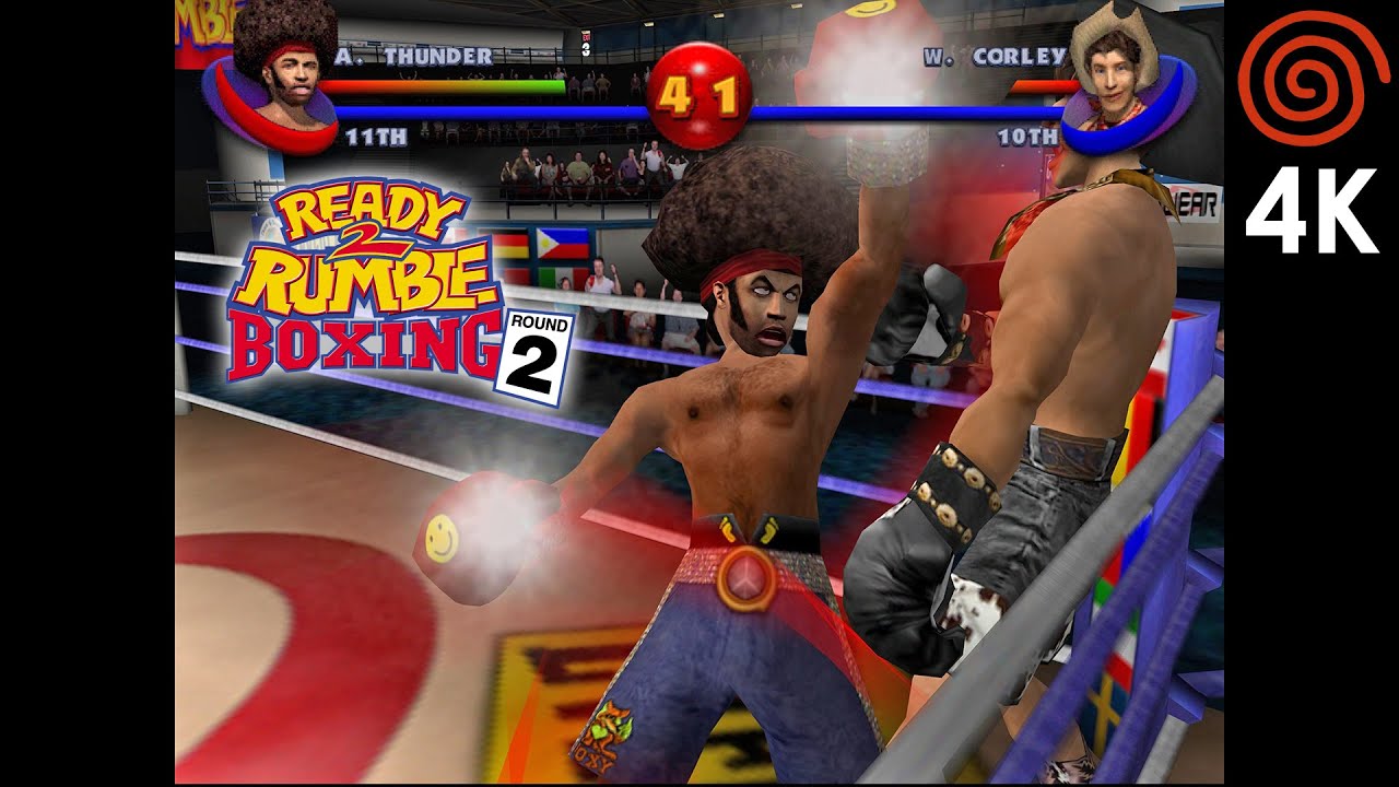 Ready 2 Rumble Boxing: Round 2 (4K / 2160p / 60fps) | Redream Emulator ...