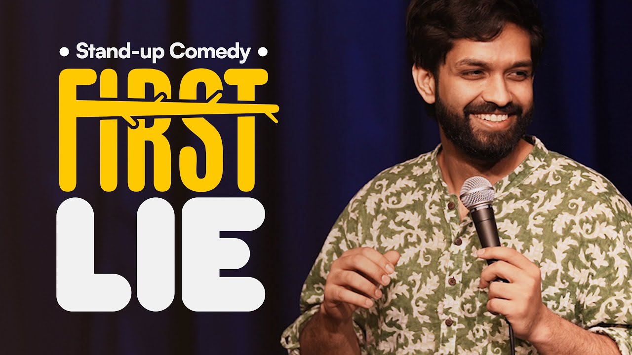 First lie | Stand up comedy by Onkar - YouTube