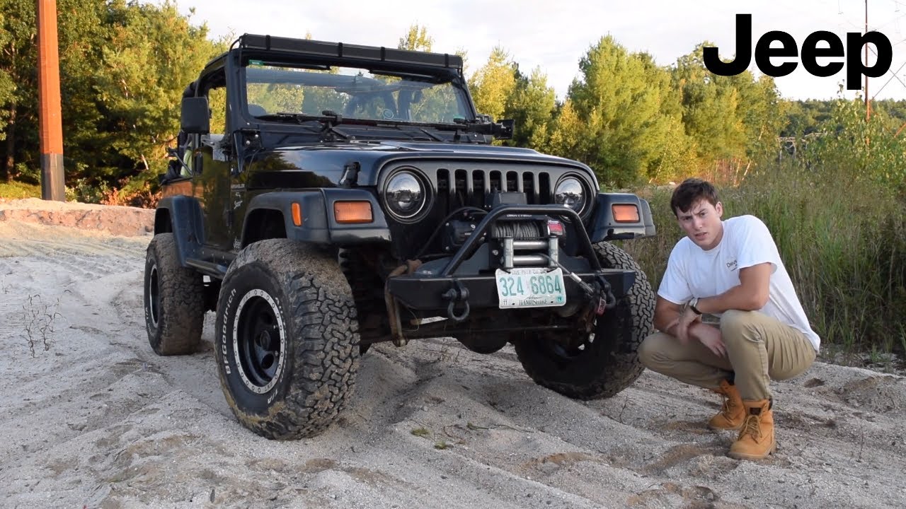 Jeep Wrangler Front Stubby Bumper Review - YouTube