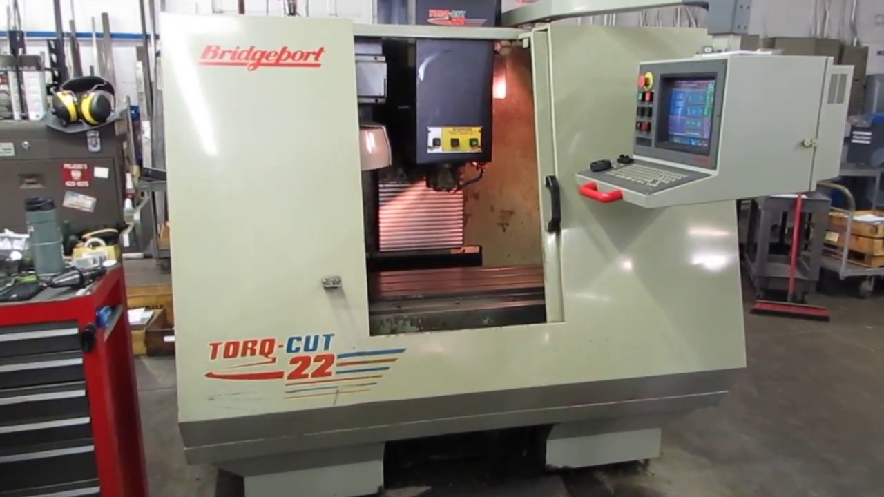 Bridgeport Torq Cut 22 CNC Vertical Machining Center *SOLD at Auction ...