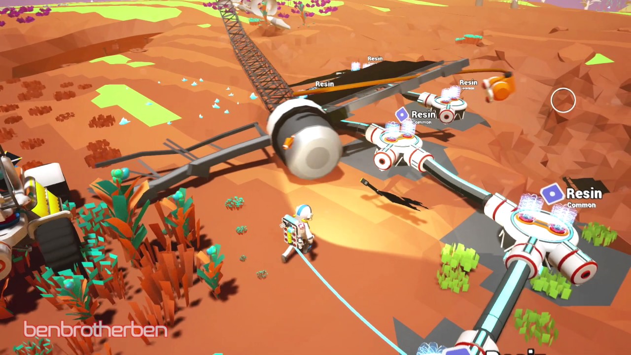 Astroneer Letsplay Ep 9: Giant Solar Panel Win! (Space Exploration/Survival Xbox One) - YouTube