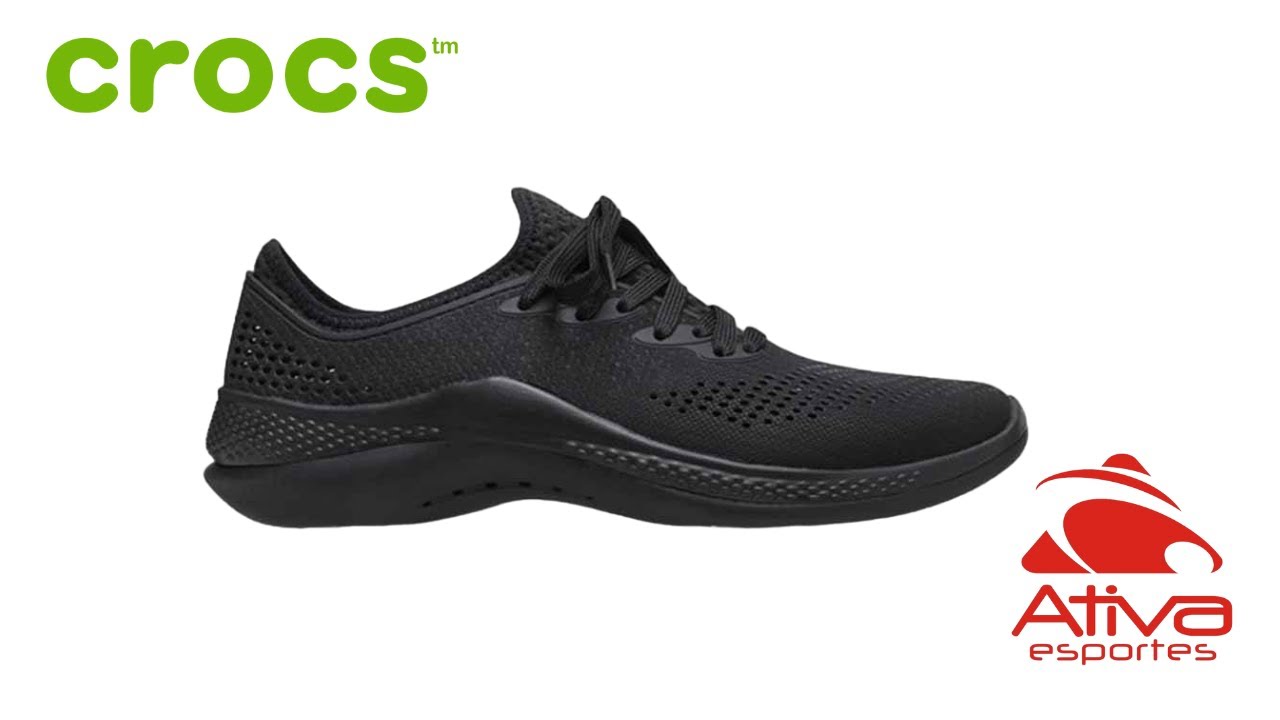 Tênis Crocs Literide 360 Pacer Masculino 206715-060 - YouTube