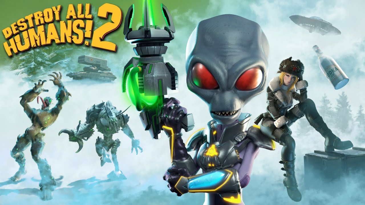 Destroy All Humans 2 Reprobed - Tunguska Full Walkthrough (4K 60FPS ...