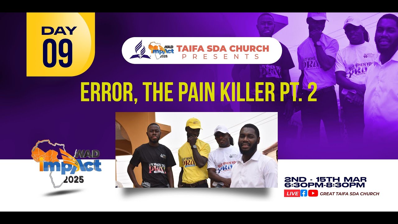 DAY 9 OF WAD IMPACT 2025 EVANGELISTIC CAMPAIGN -10TH MARCH 2025 - YouTube