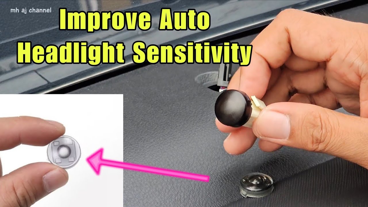 MASALAH Headlight Sensor Cover AutoLight sensitif || Toyota Perodua ...