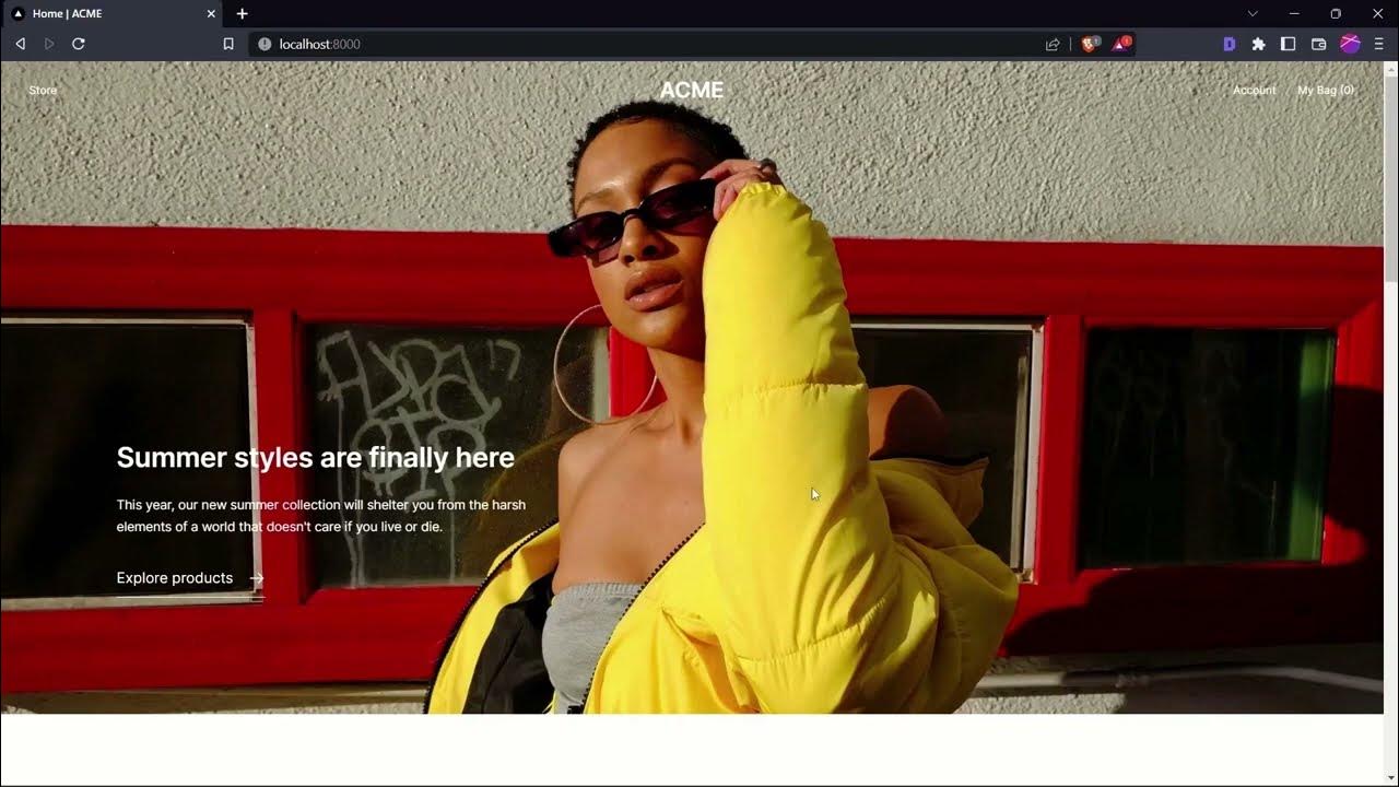 Medusa Next.js Storefront Demo - YouTube