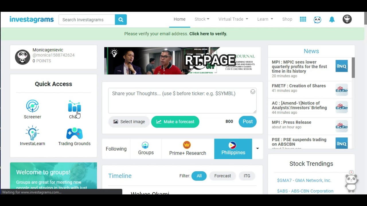 How to make an Investagram account - YouTube