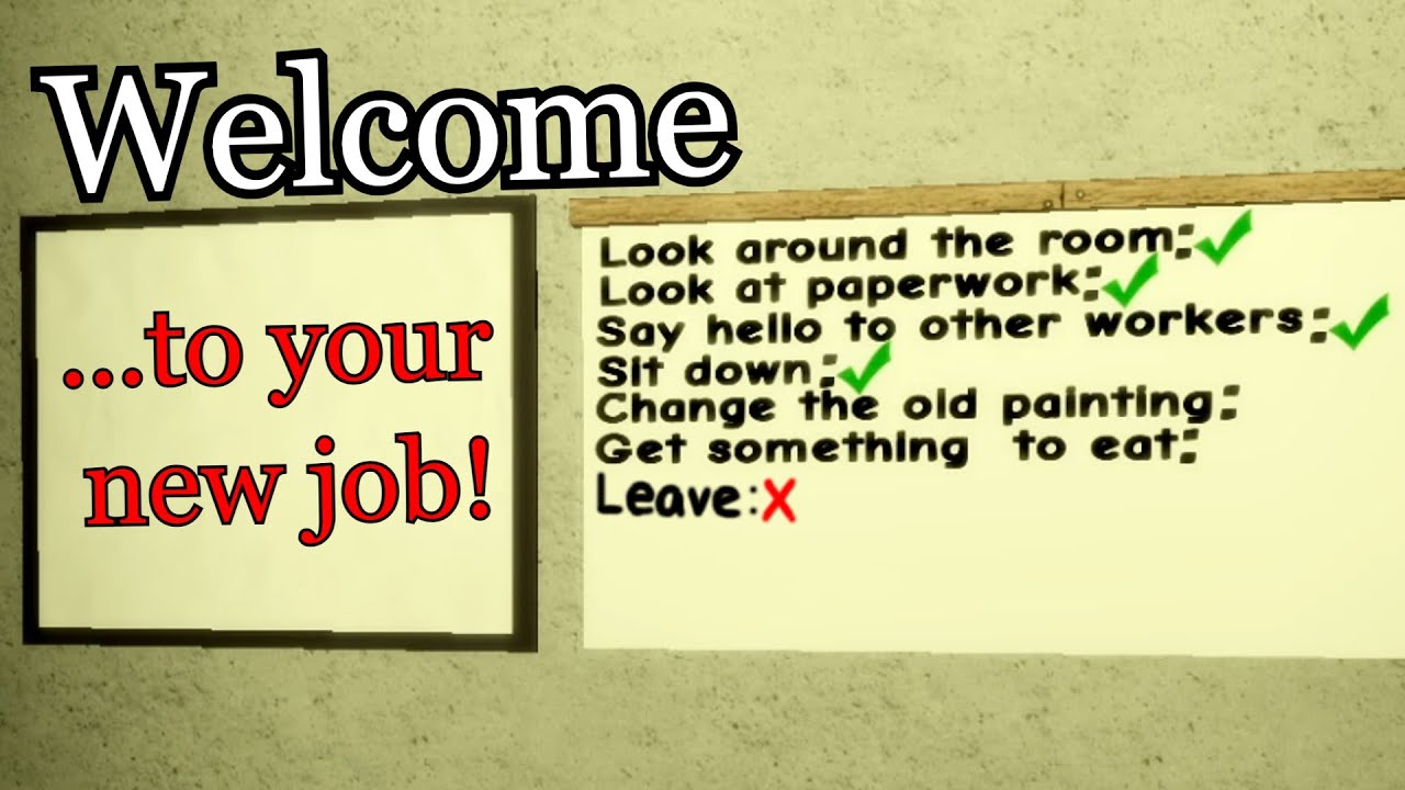 "Welcome" (Roblox) Walkthrough - YouTube