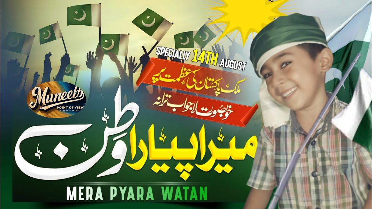 14 AUGUST LATEST SONG 2024 - PAKISTANI MILLI NAGHMAY MEDLEY - MUHAMMAD ...
