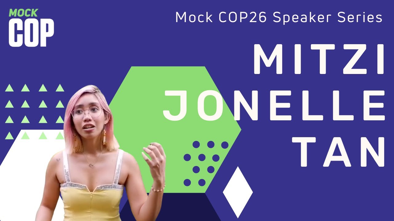 Mitzi Jonelle Tan speaks on Climate Justice at Mock COP26 - YouTube