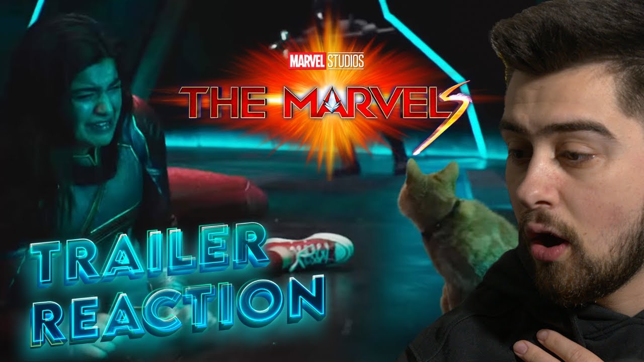 The Marvels | TRAILER REACTION | MARVEL STUDIOS - YouTube