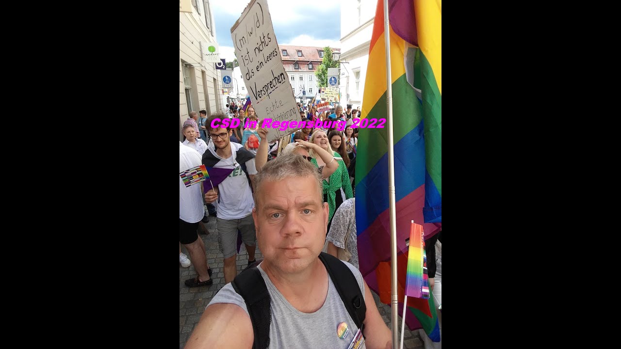 CSD in Regensburg 2022 - YouTube