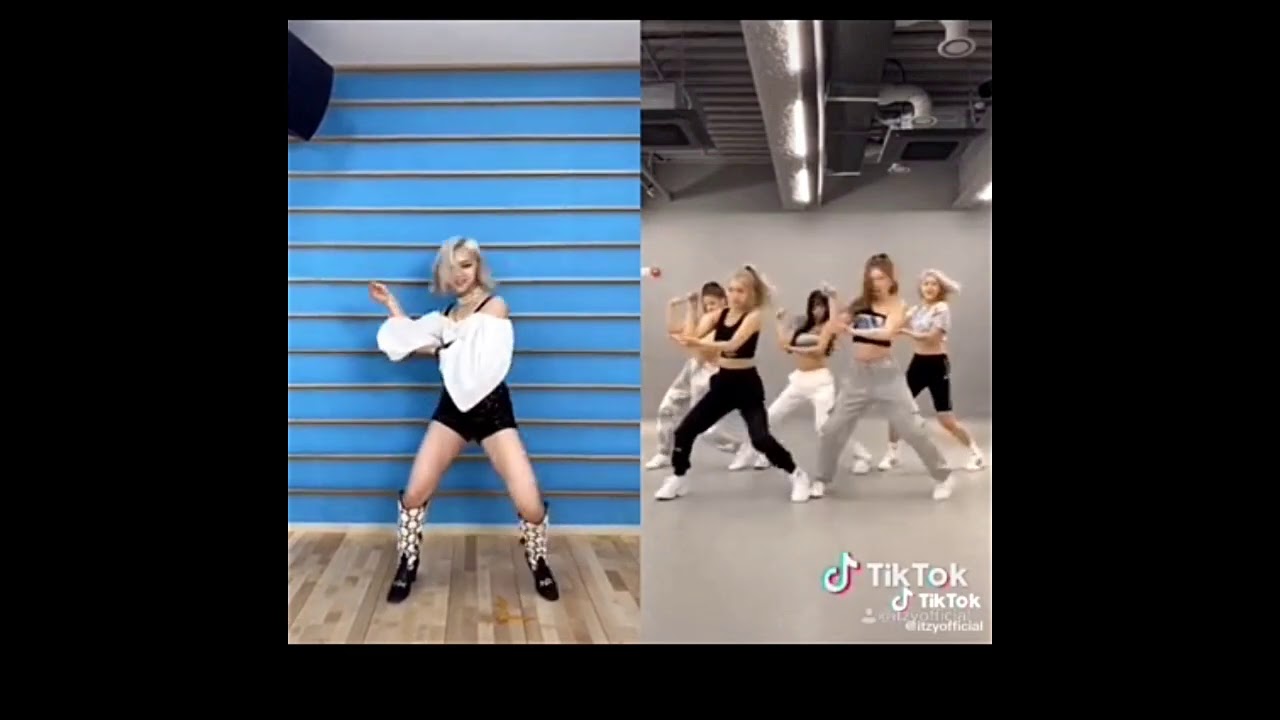 ITZY 'NOT SHY' TIK-TOK COMPILATION - YouTube