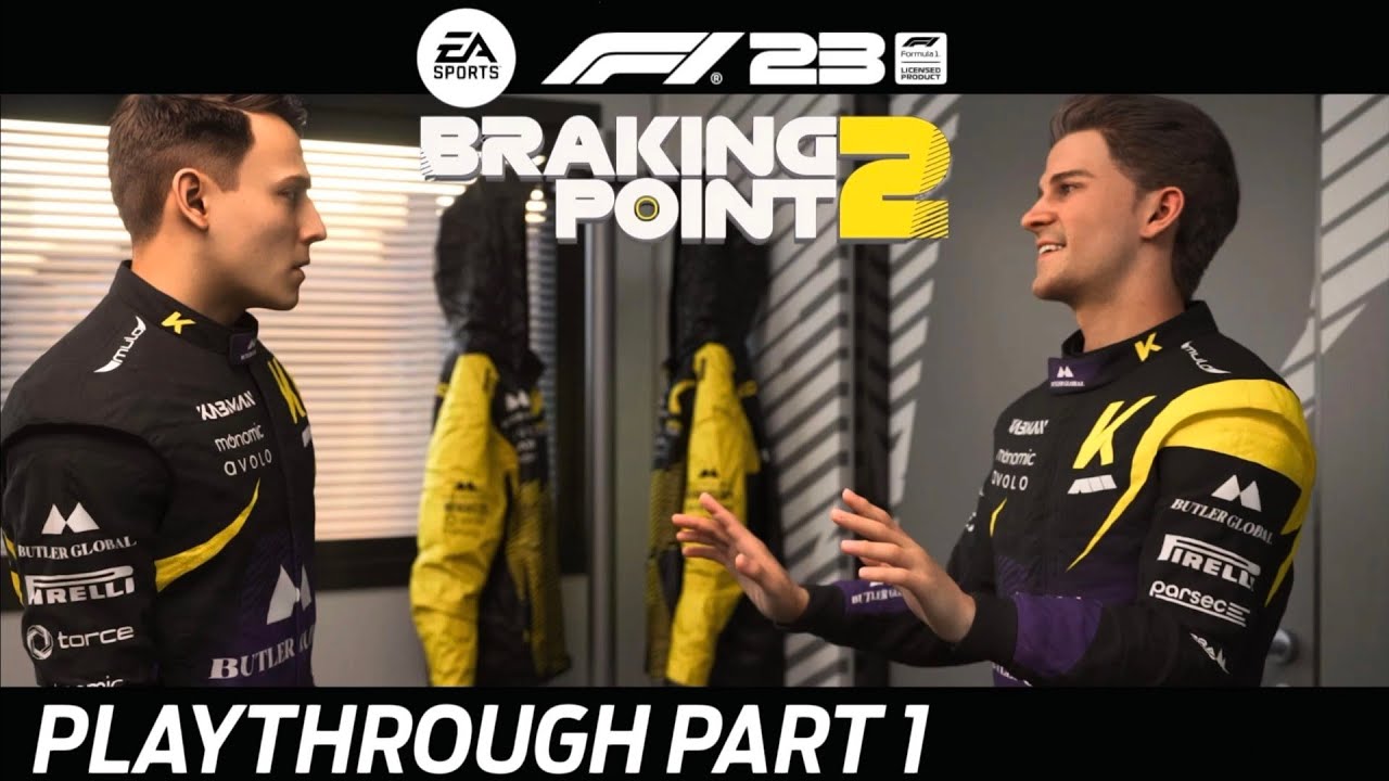 F1® 23: Braking Point 2, Playthrough Part 1 - YouTube