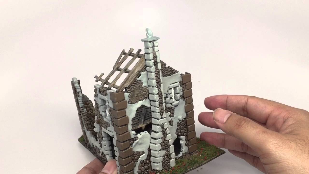 Warlord Games' Ruined Hamlet Showcase - YouTube