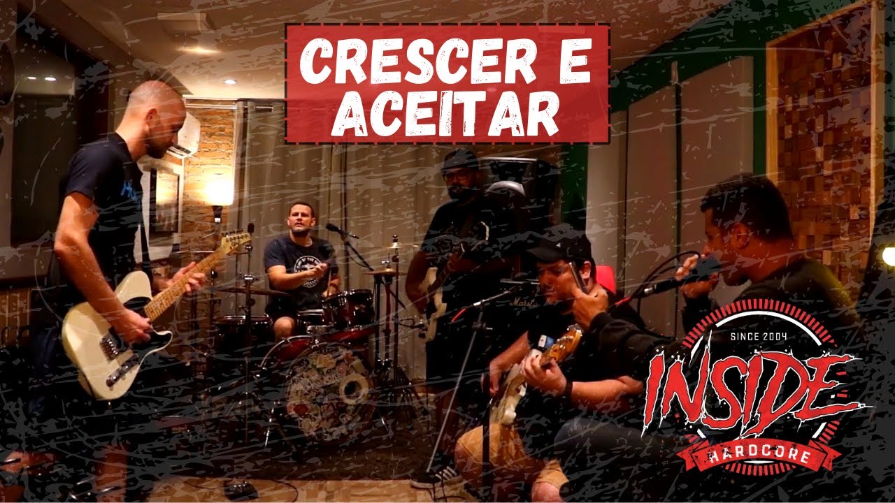 Banda Inside - Crescer e Aceitar (Cover) | Estúdio Sound Fuzz | Zoom G1 ...