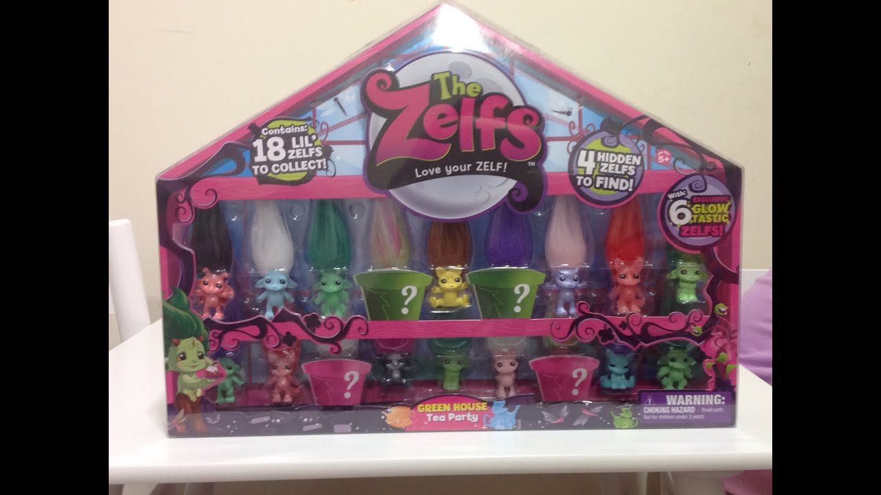THE ZELFS GREEN HOUSE TEA PARTY 18 ZELFS MEGA PACK PLUS SHOPKINS S2 ...