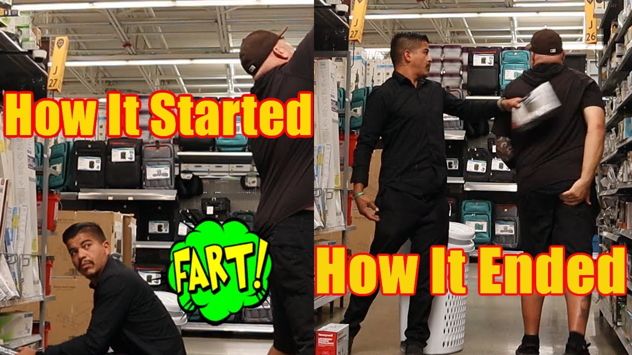 Hit During Funny Wet Fart Prank | The Sharter Toy - YouTube