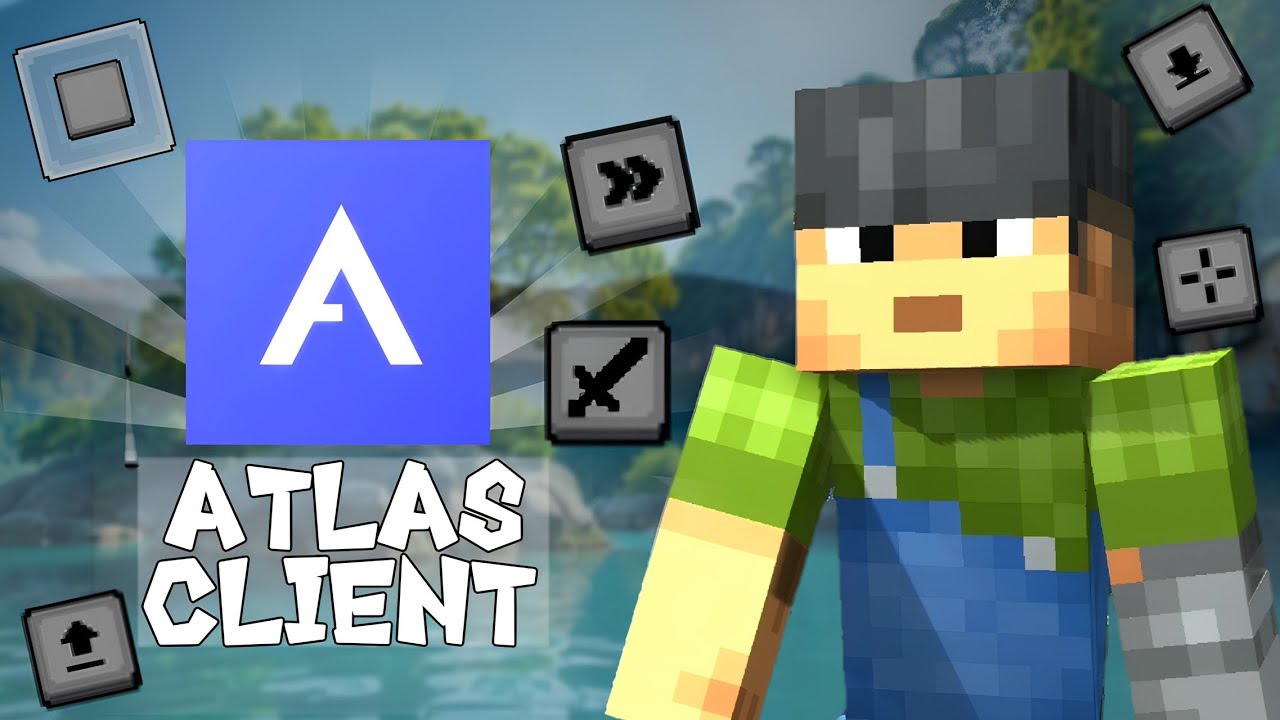 The BEST ATLAS CLIENT! MINECRAFT BEDROCK - YouTube