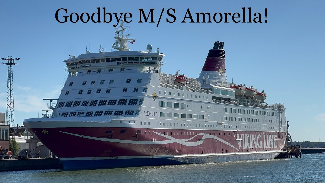 Goodbye M/S Amorella - Memory compilation - YouTube