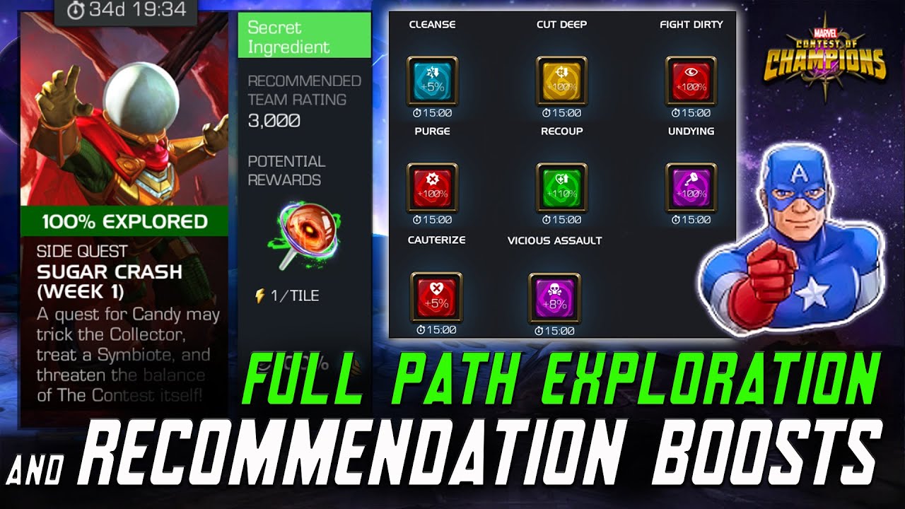 SQ Sugar Crash - Week 1 | Full Exploration & Recommendation Boosts ...