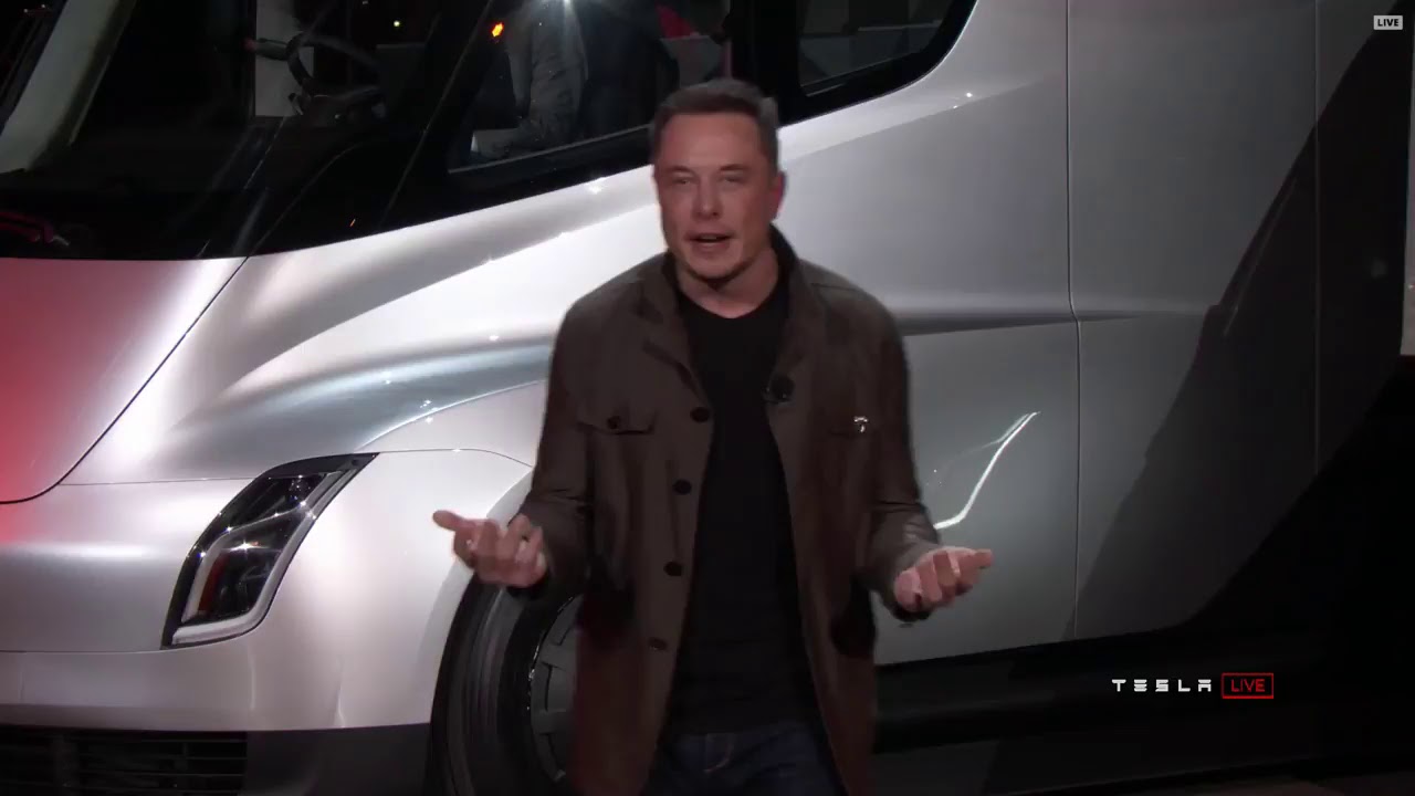 Noul camion electric Tesla - partea 2/3 - YouTube
