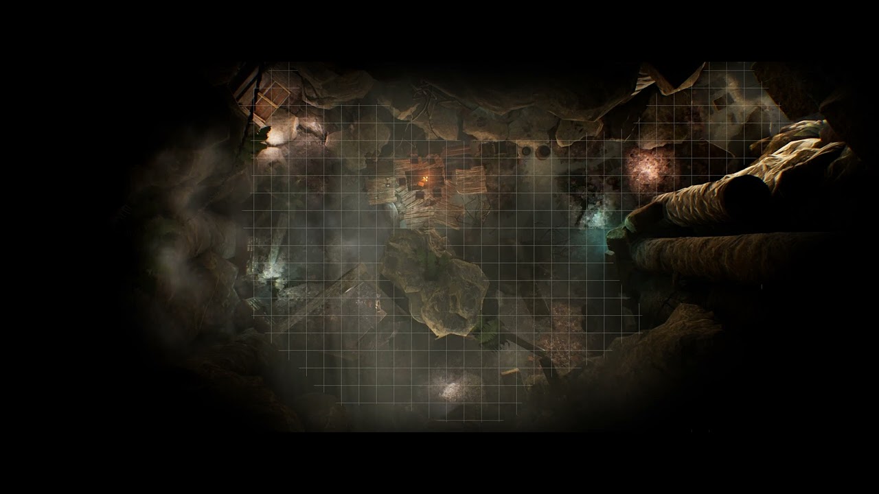 The Rumbling Cave - Hide Out (pt 2) (Free Animated D&D Maps) - YouTube