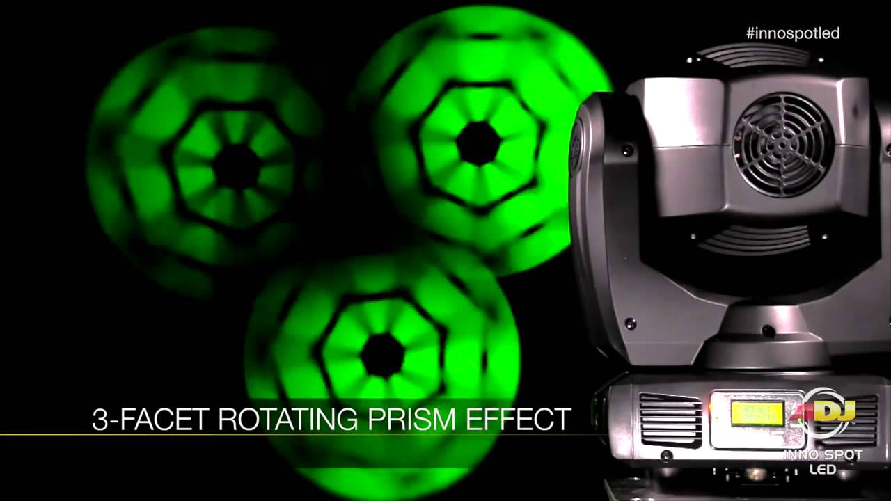 Inno Spot Pro - American DJ - Jeux-Lumières.fr - YouTube