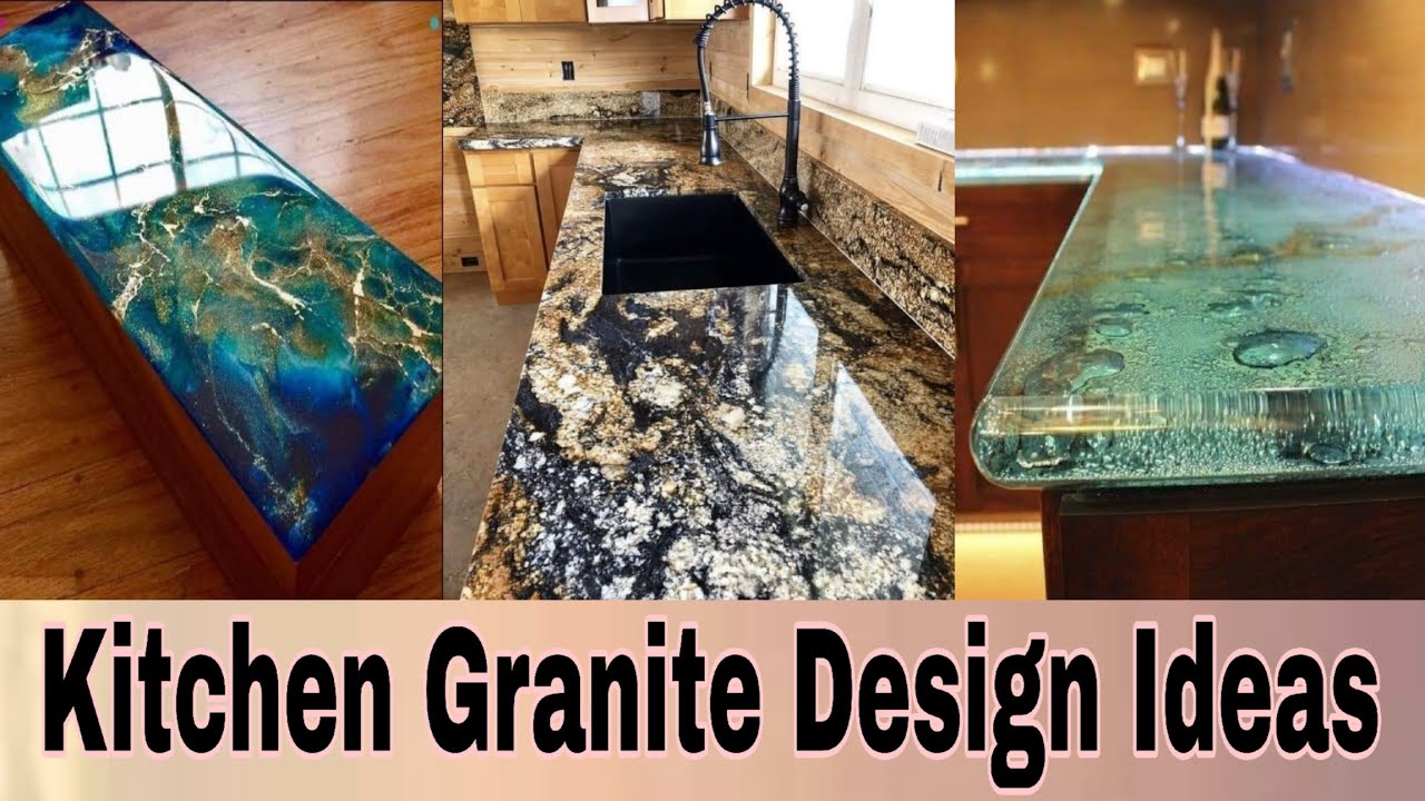 Very Beautiful Luxurious Kitchen Granite Design Ideas 😍 ️ ️ - YouTube