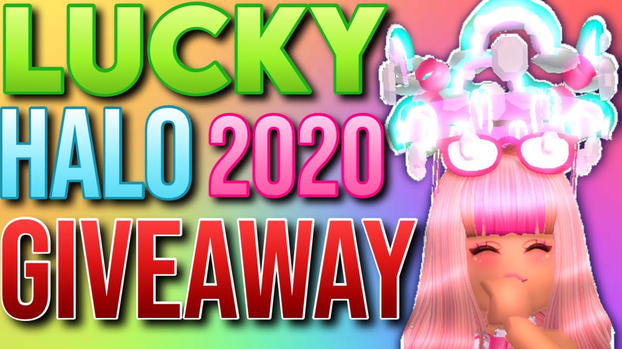 ROYALE HIGH HALO GIVEAWAY (Lucky Halo 2020)!!! - YouTube