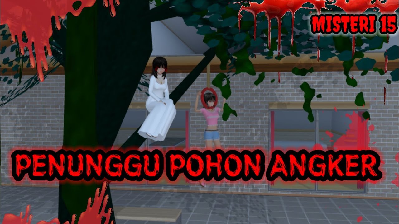 Penunggu Pohon Angker || horror movie sakura school simulator - YouTube