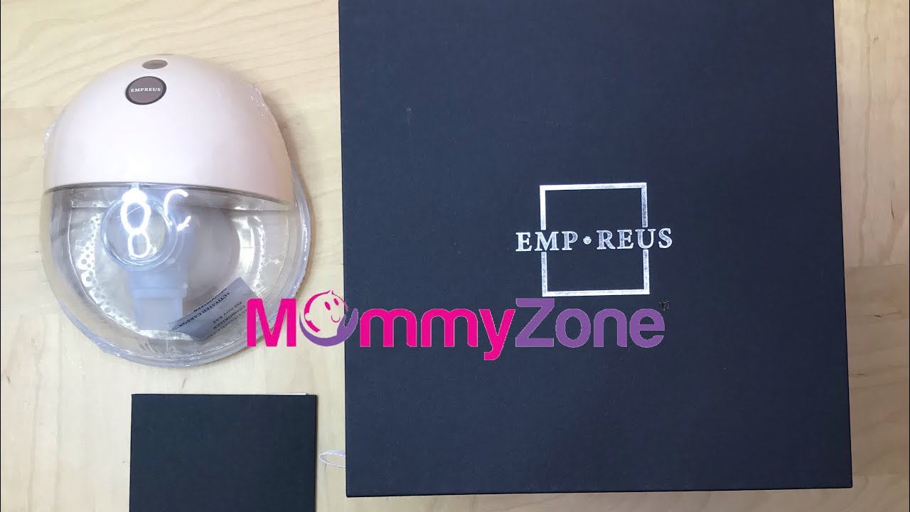 Review Emp.Reus Breastpump Handsfree ( Empreus ) - YouTube