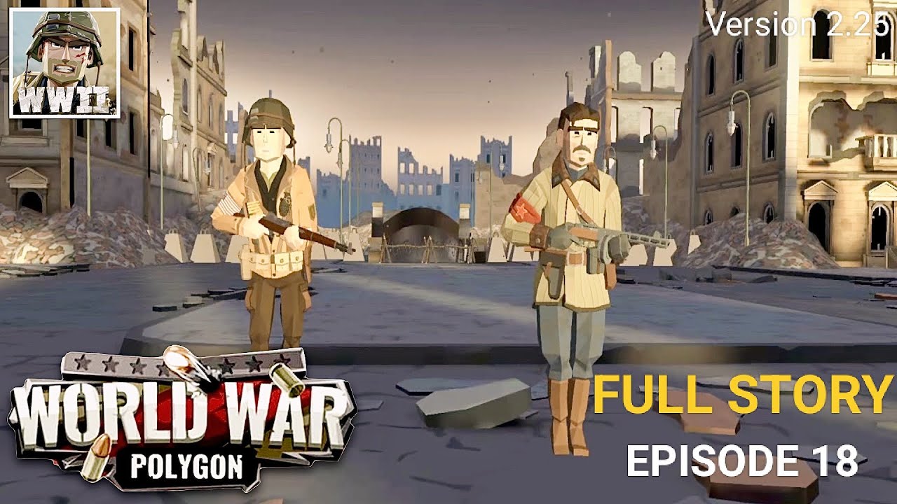 WORLD WAR POLYGON- WW2 SHOOTER GAMEPLAY WALKTHROUGH (iOS, Android ...
