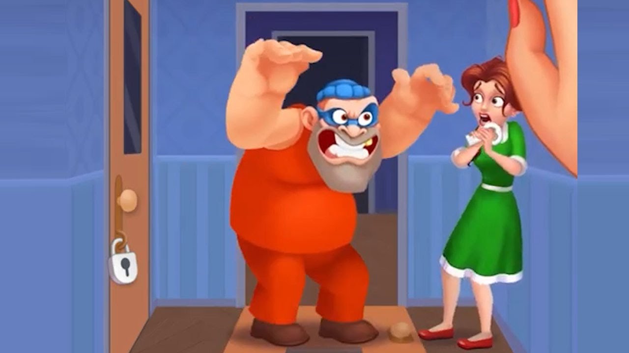 Homescapes new ads 2021 | Rescue Katherine from the thief - YouTube