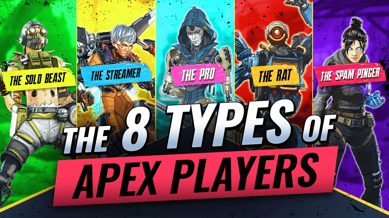 THE 8 TYPES OF APEX LEGENDS PLAYERS (Which one are you?) - YouTube