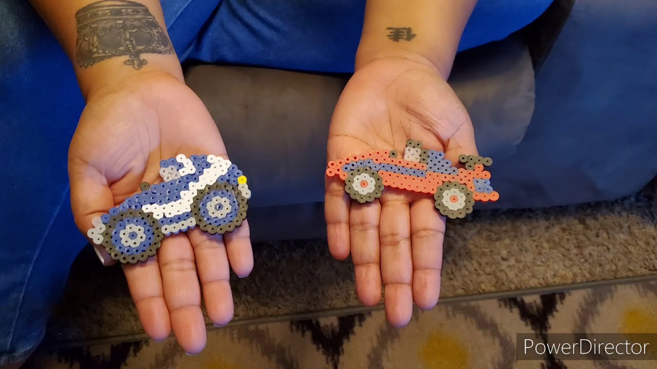Making a Race Car out of perler beads - YouTube