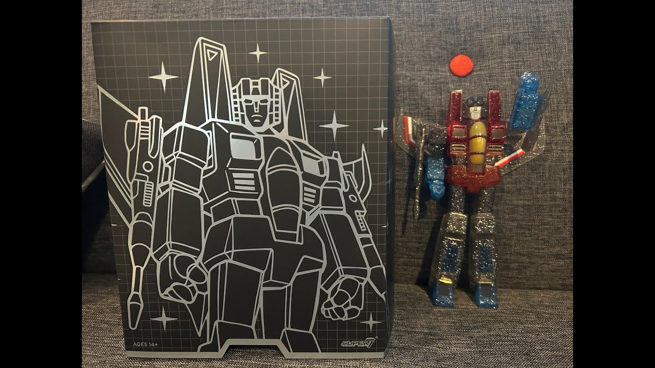Super 7 Ultimate Starscream Unboxing and Review - YouTube