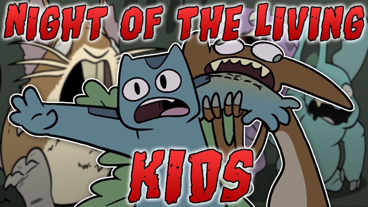(Pokemon Nekoama Comic Dub) - NIGHT OF THE LIVING KIDS | Parts 1-3 ...