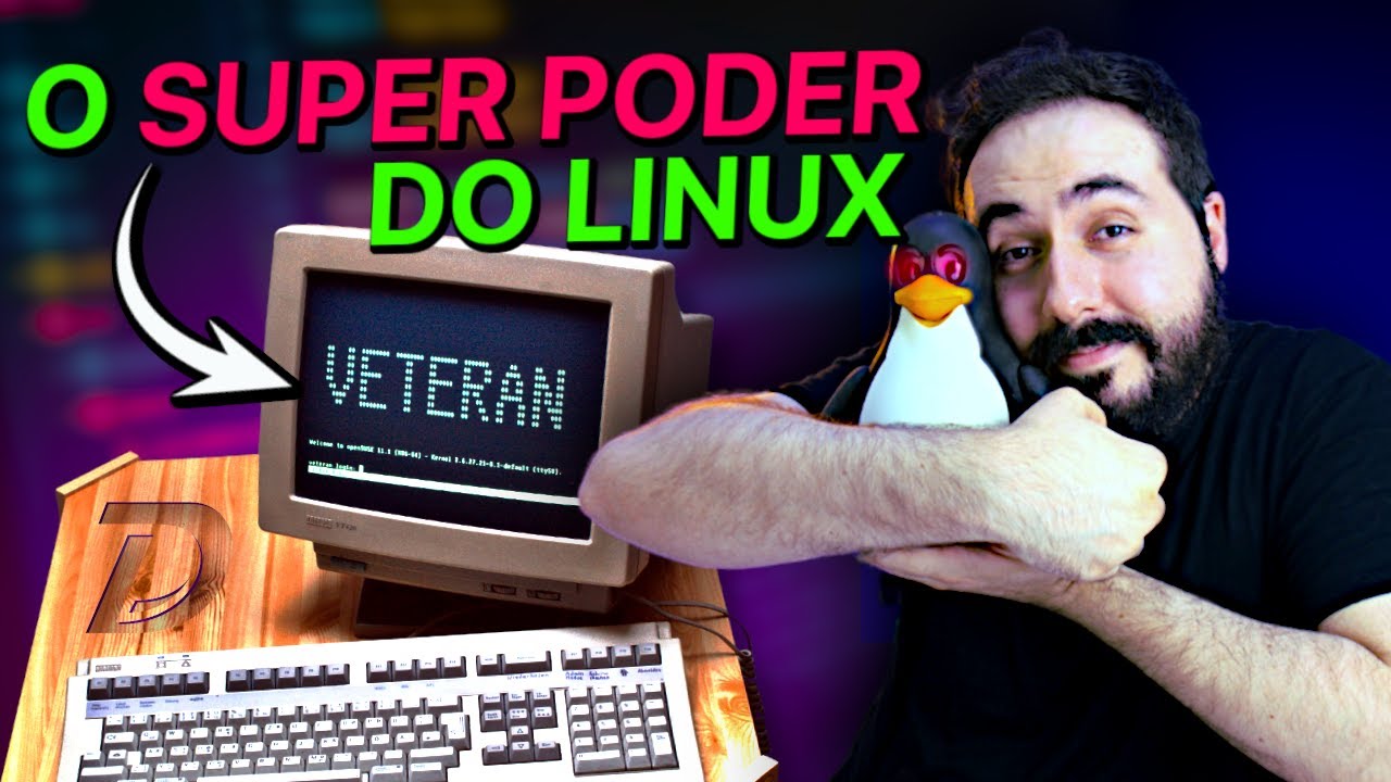 Por que o Linux AINDA usa TERMINAL? - YouTube