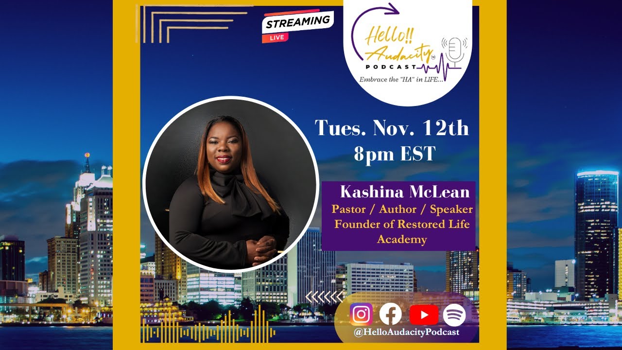 What a Restored Life Looks Like with Pastor Kashina McLean - YouTube